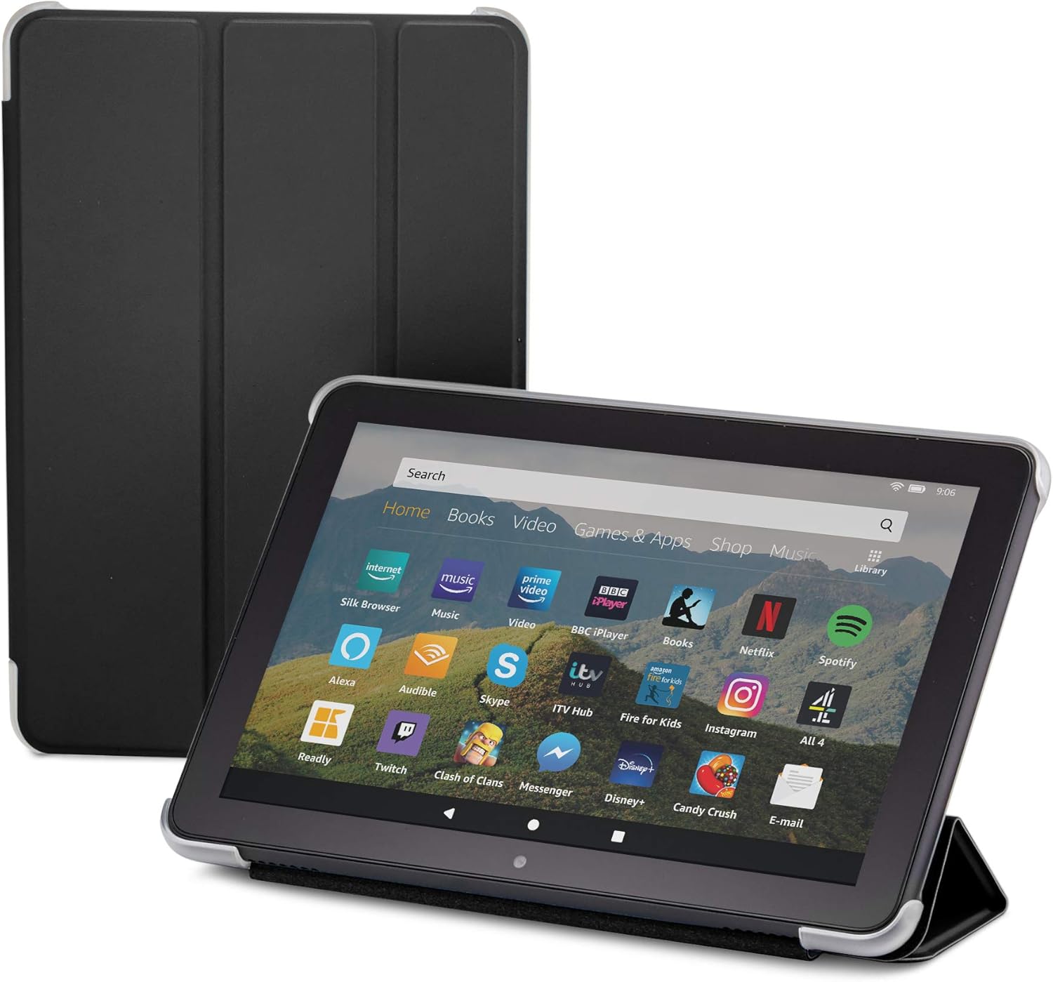 NuPro Tri-fold Standing Case for Fire HD 8 tablet 10th generation (2020 ...