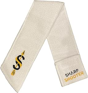 Amazon.com: Sharpshooter Football Cotton Streamer Sports Towel (White ...