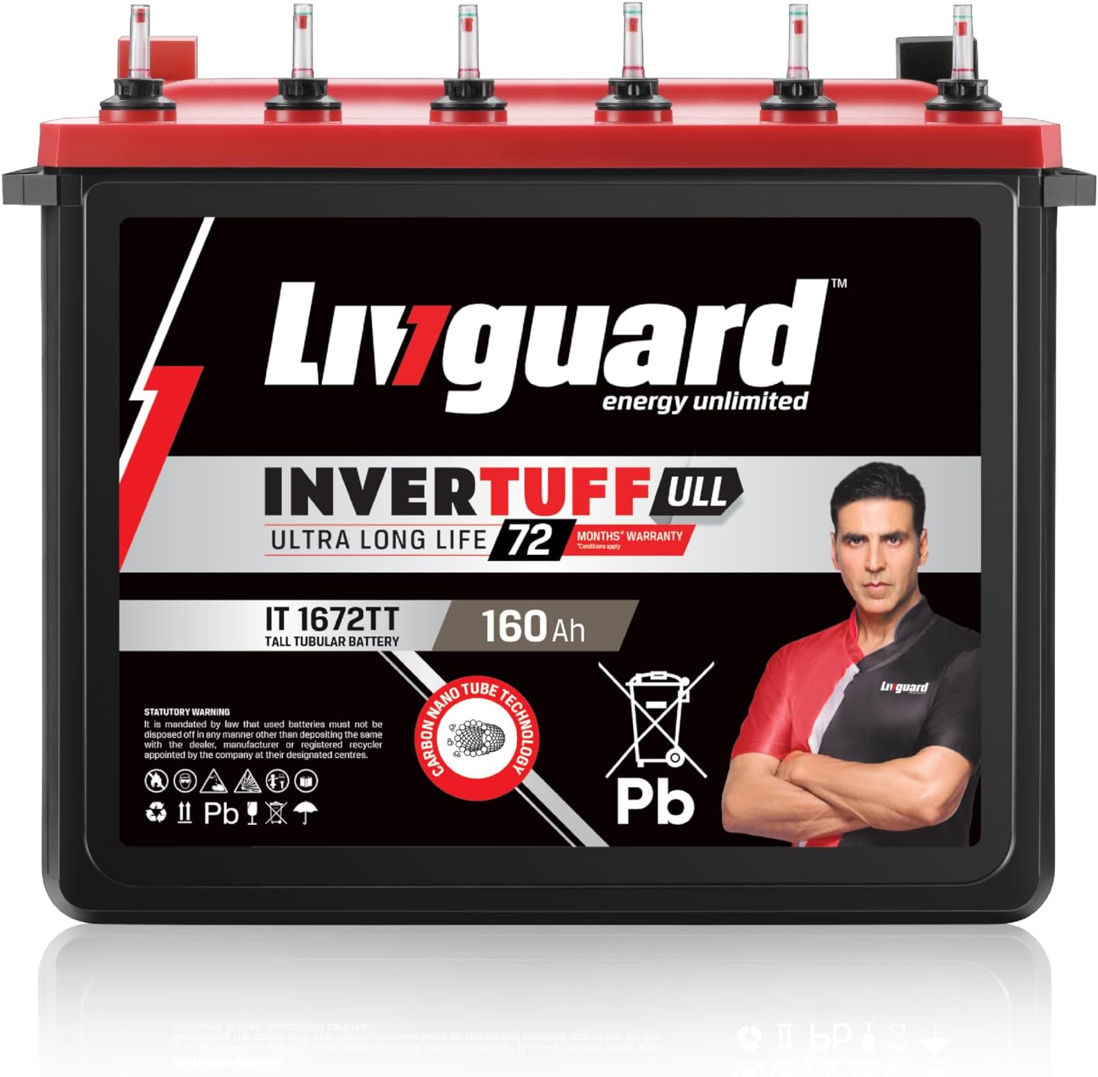 Livguard IT 1348ST |Short Tubular Inverter Battery |135 Ah |48 Months ...
