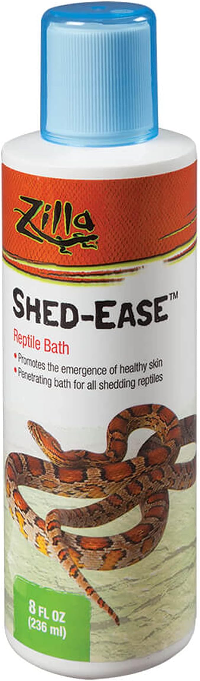 Amazon.com: Zilla Shed-Ease Reptile Bath Treatment for Pet Lizards and ...