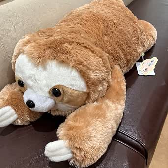 Amazon.co.jp: Kuttari Sloth Ultra Big Plush : Toys & Games