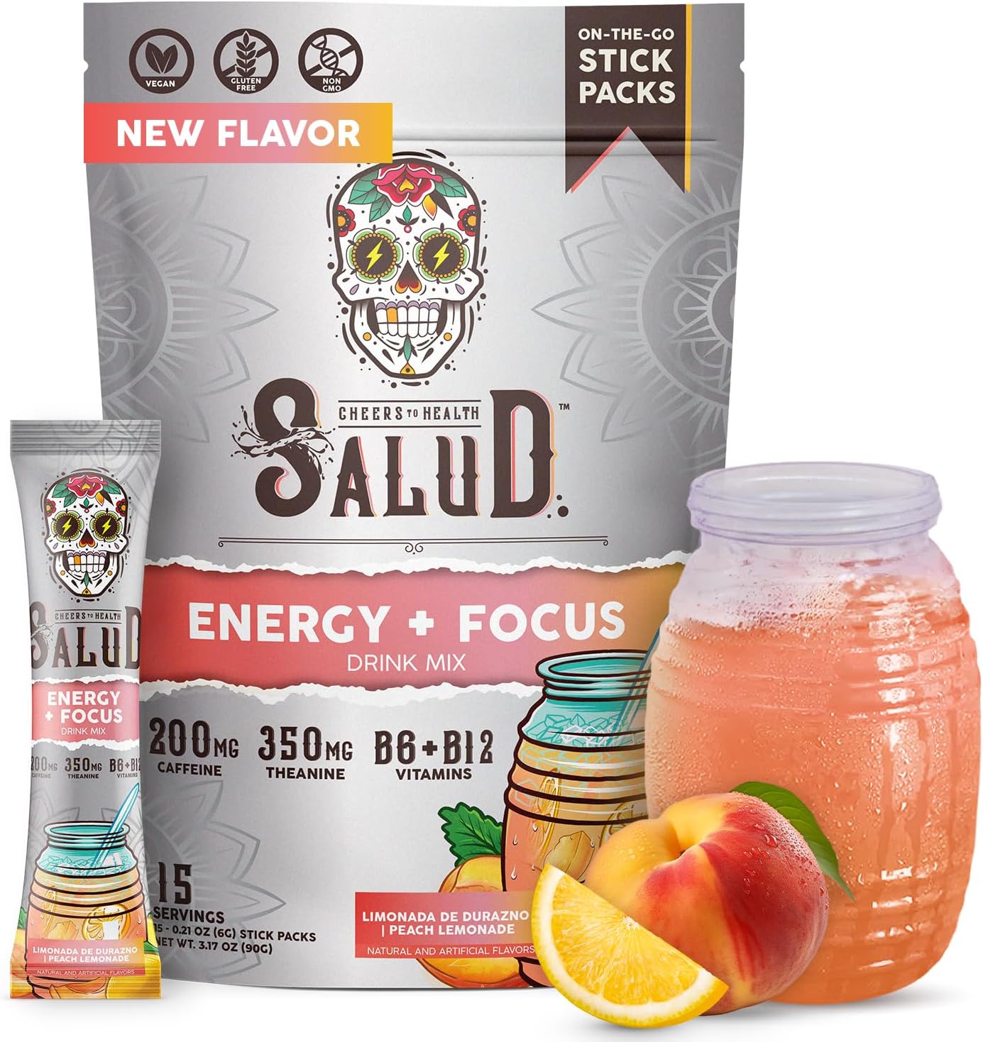 Amazon.com: Salud 2-Pack | 2-in-1 Hydration + Immunity (Horchata ...