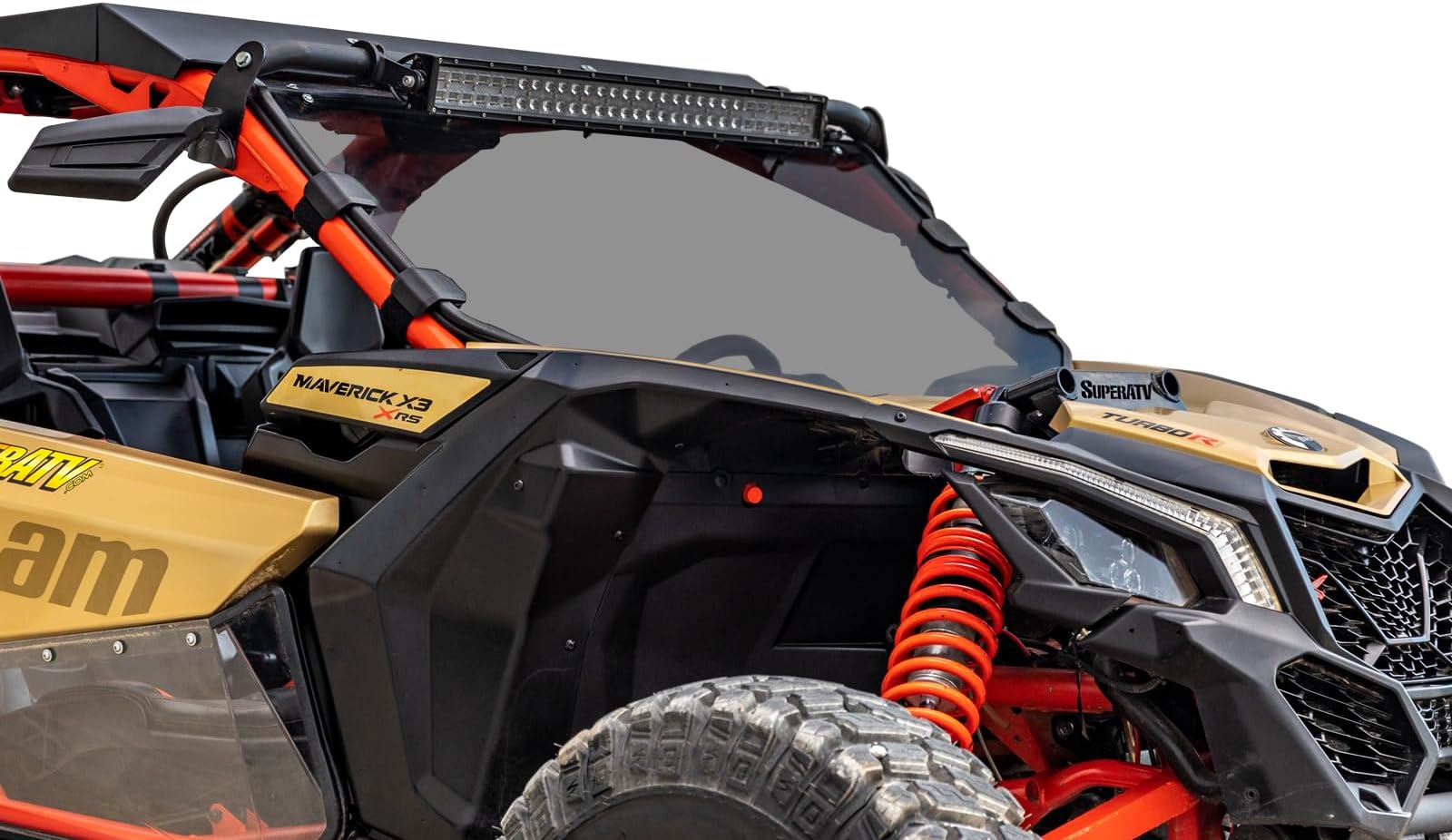 Amazon.com: SuperATV Full Windshield for Can-Am Maverick X3 with ...