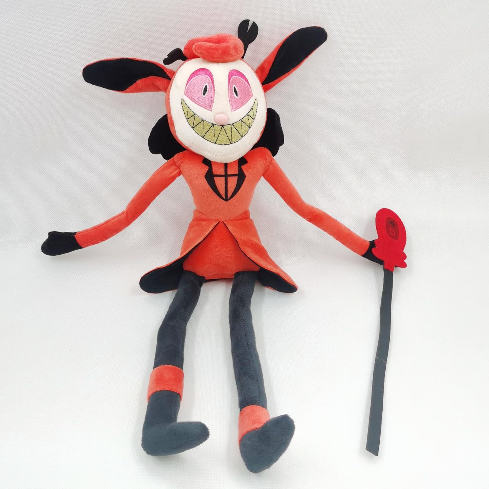 Suffolly Hazbin Hotel Plush,Halloween Plush,Alastor Hazbin Hotel Plush ...