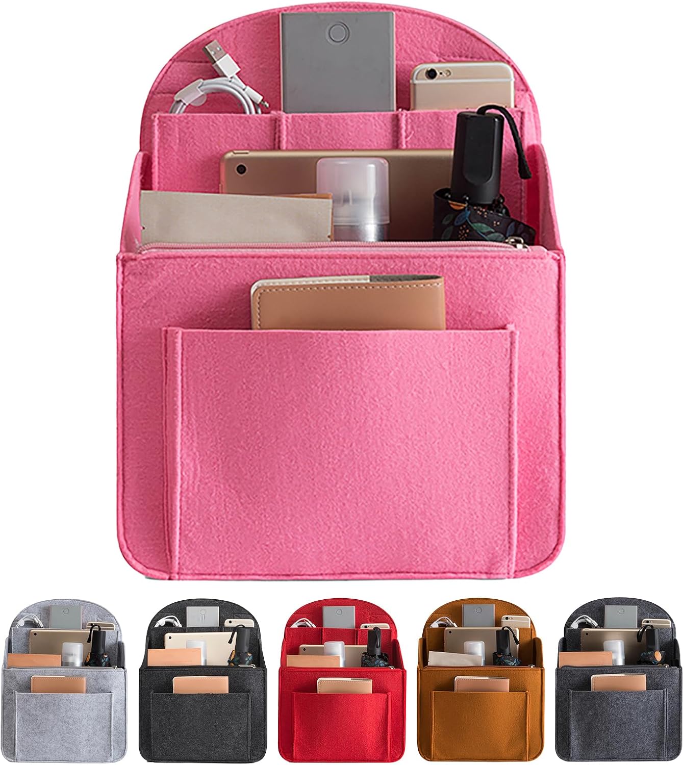 Amazon.com: ADKBO Felt Backpack Organiser, Mini Backpack Organizer ...