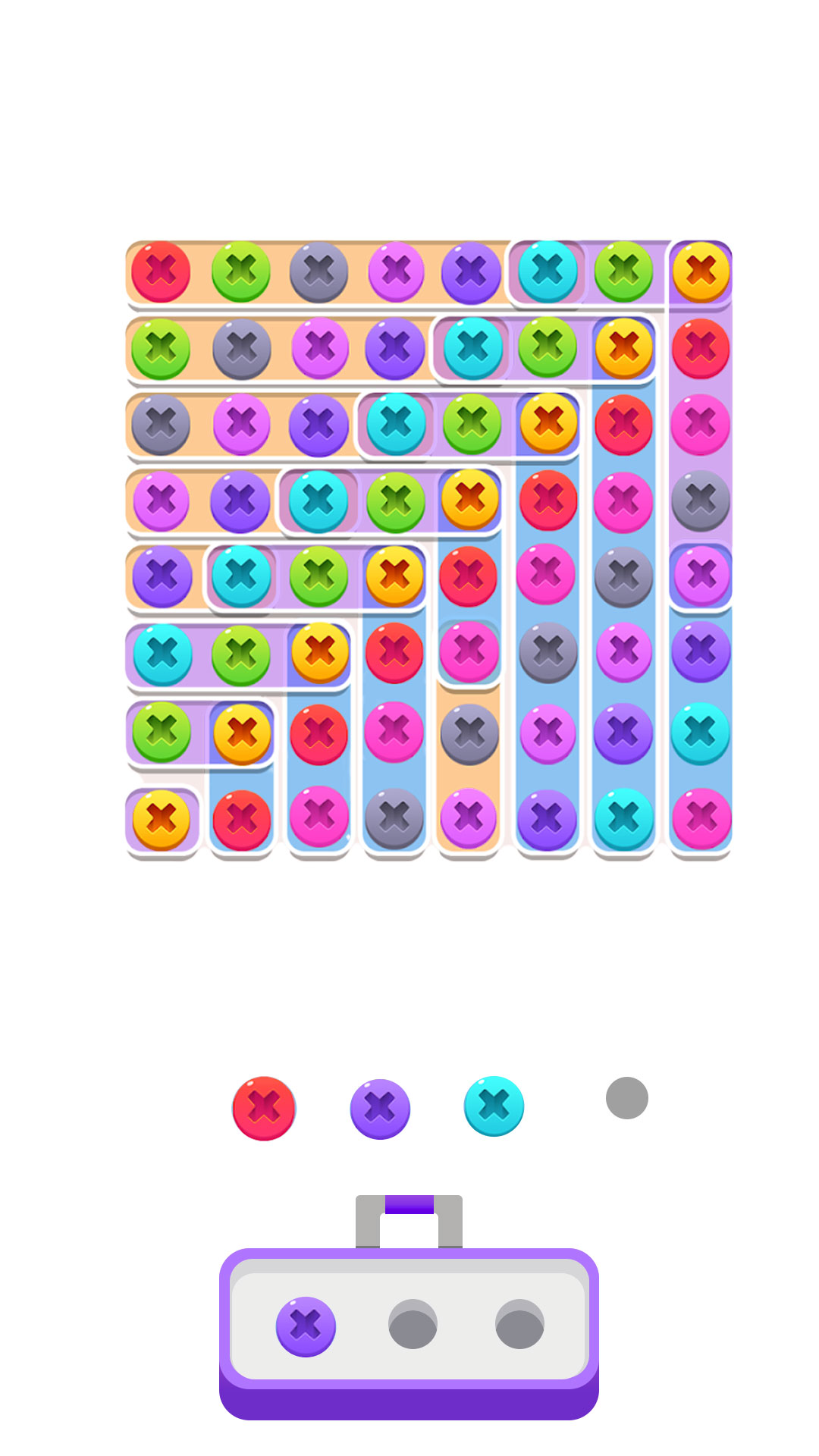 Screw Pin Master Jam Puzzle: Nuts and Bolts Color Match Sorting Puzzle ...