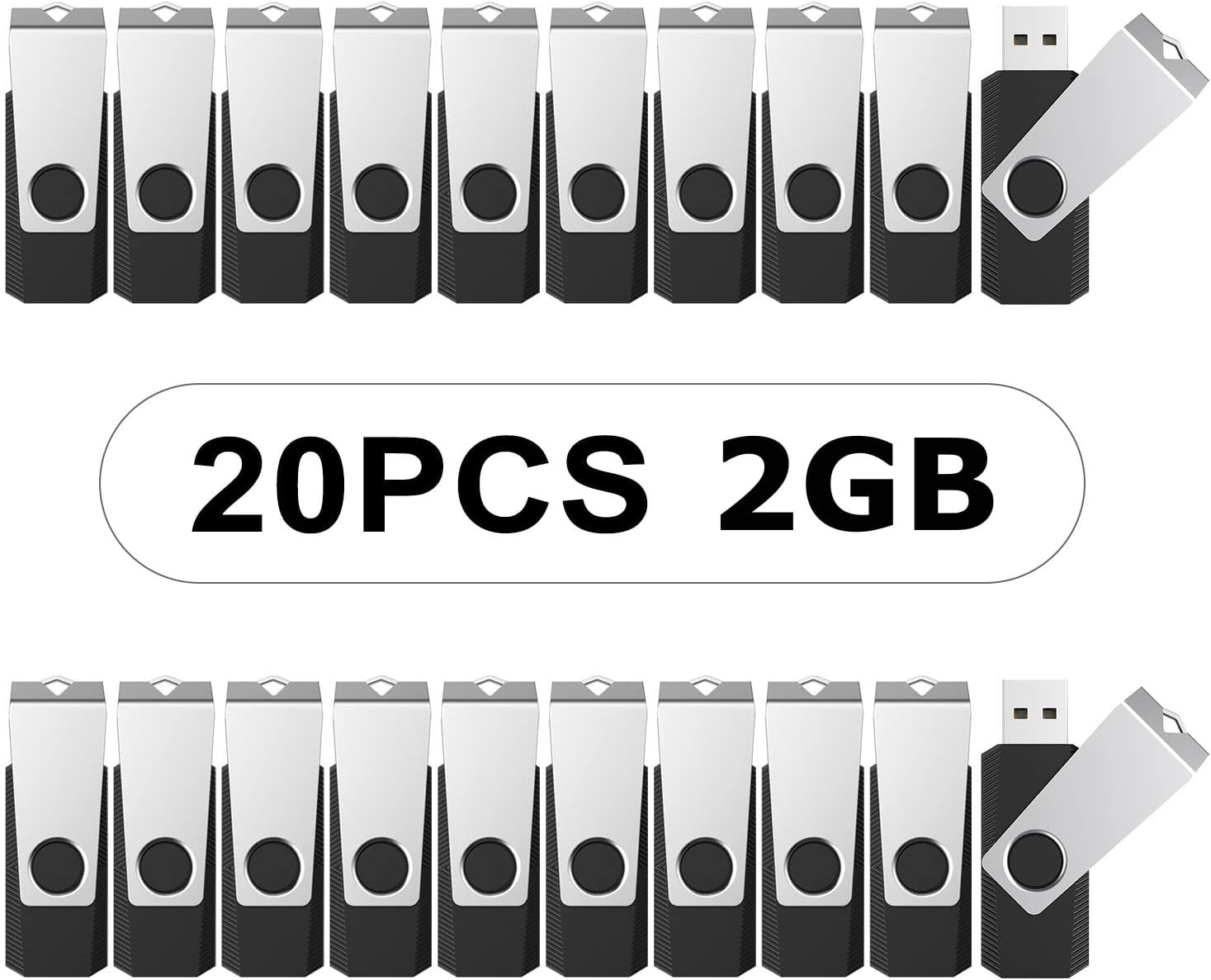 Topesel. Juego de 20 unidades USB Flash Unidades de memoria USB 2.0 Pen ...