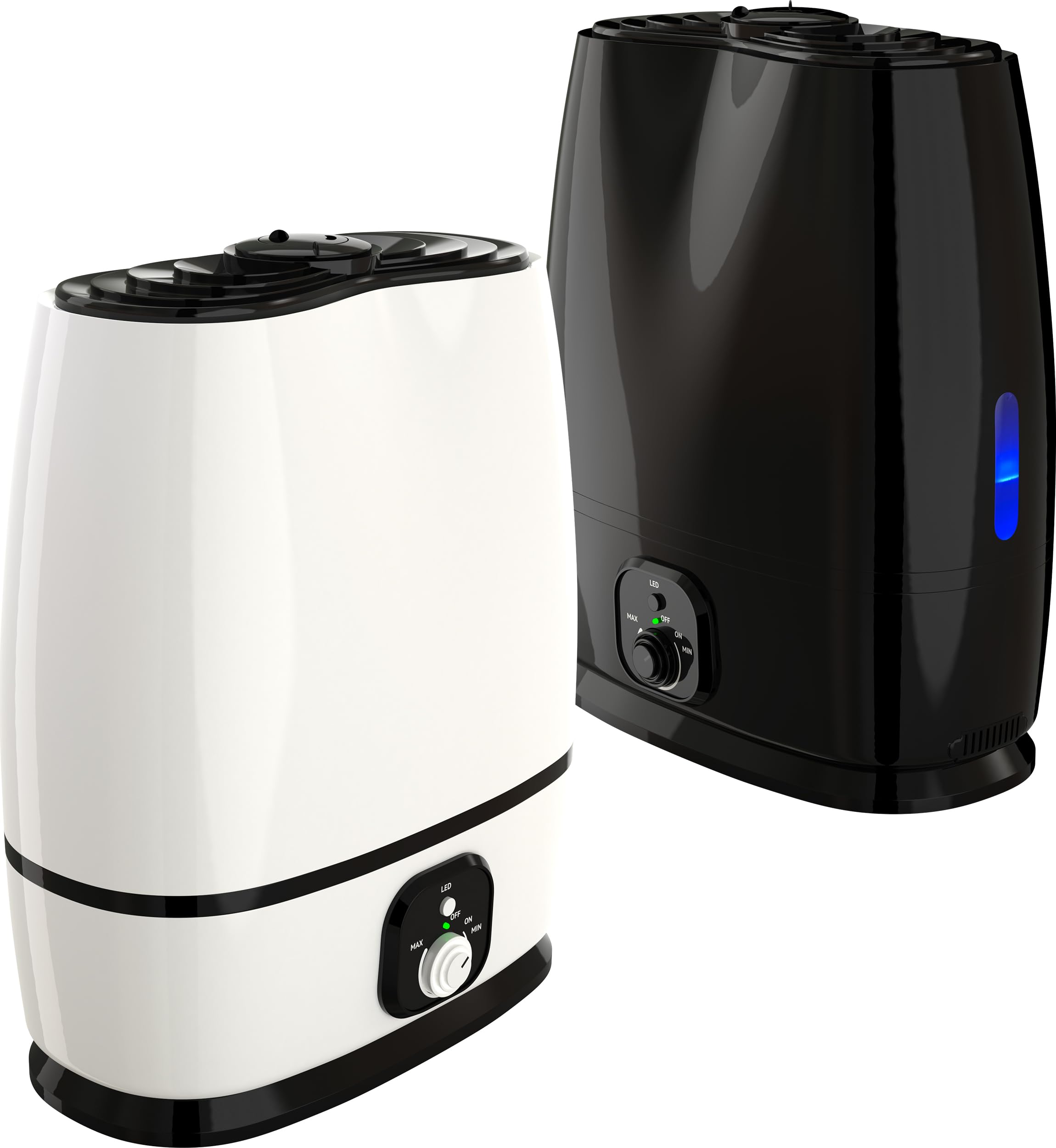Amazon.com: Everlasting Comfort Black & White Humidifiers - 50-Hour ...