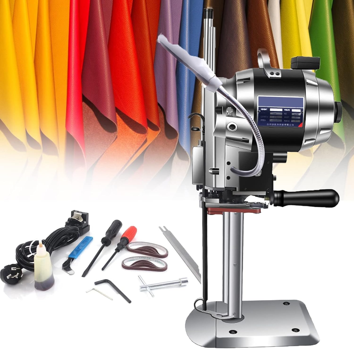 Industrial Fabric Cutting Machine Electric Cloth Cutter6'',8'',10'',12 ...