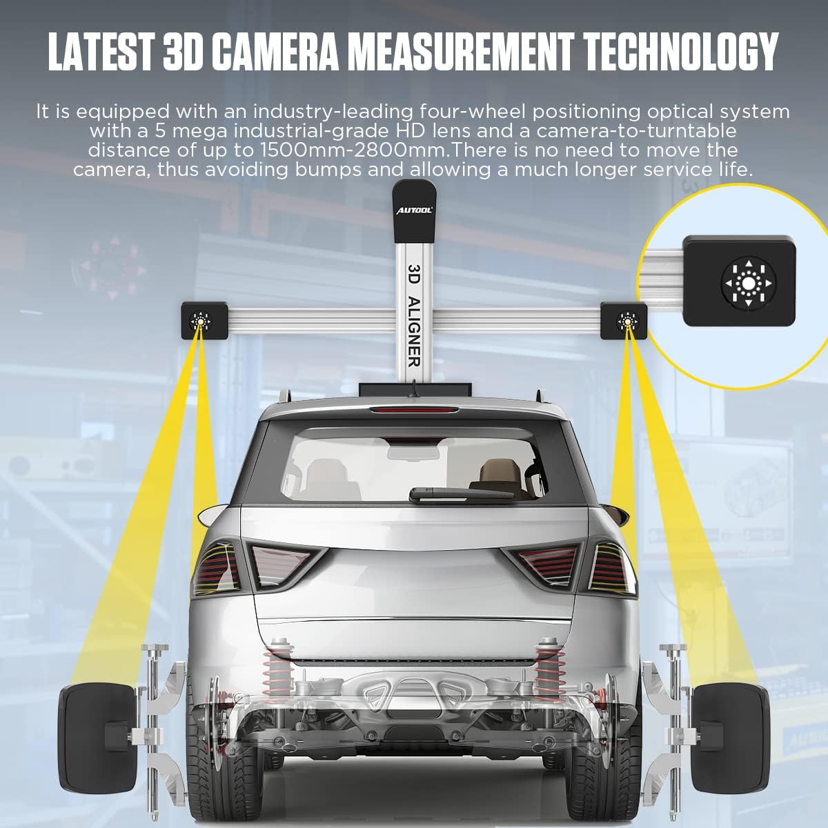 AUTOOL 3D Wheel Alignment Machine Fully Automatic Nepal | Ubuy