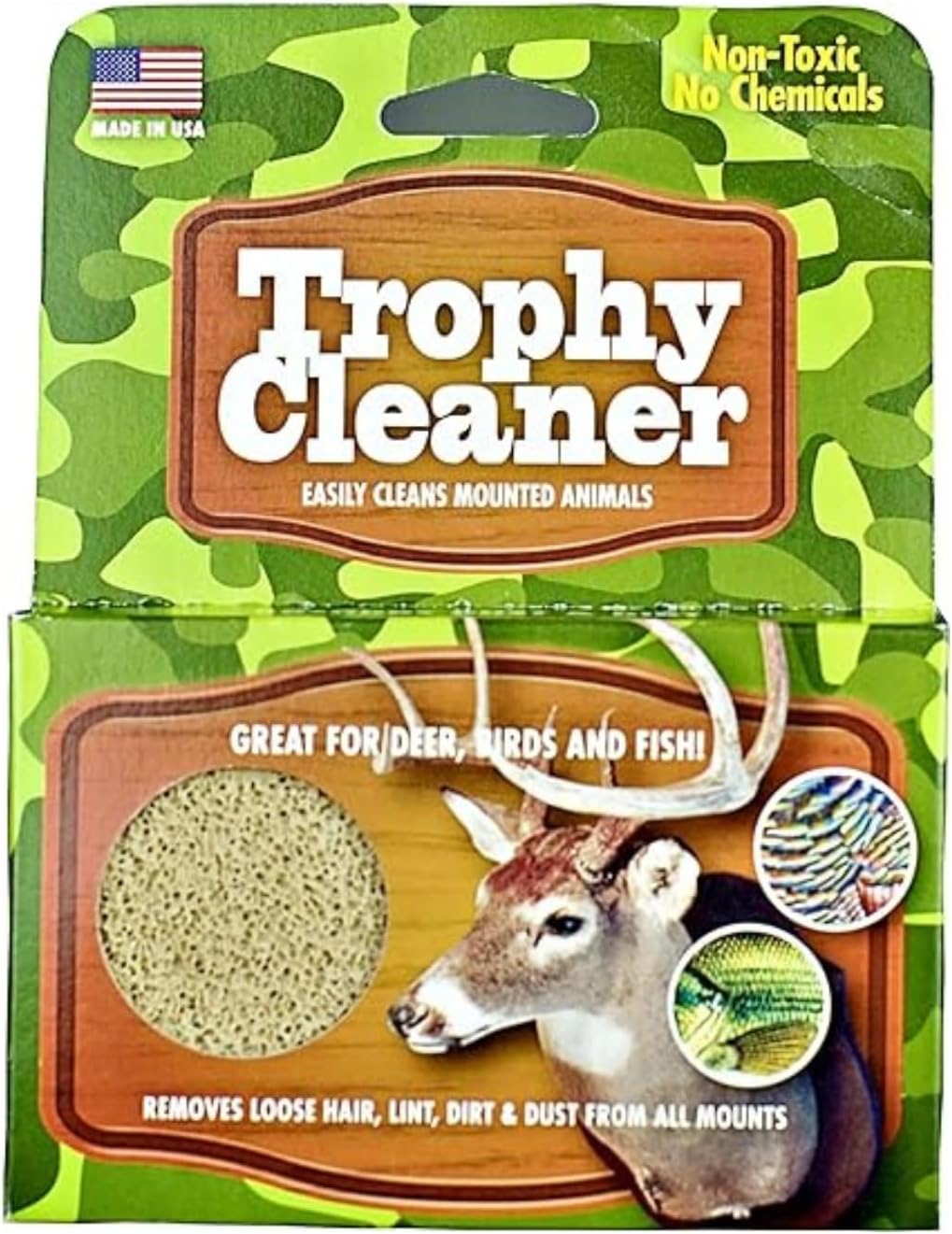 Amazon.com: Sparkle Plenty Trophy Mount Cleaner, Cleans Mounted Animals ...