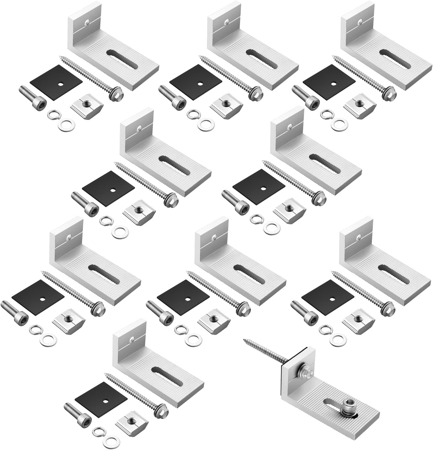 Solar Panel Tilt Mount HQST Solar Panel Mounting Brackets Kit - Set Of ...