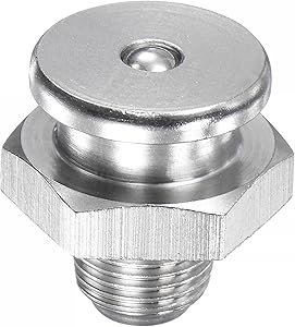 Amazon.com: uxcell Push Button Grease Oil Cup 1/8-28G Male Thread 304 ...
