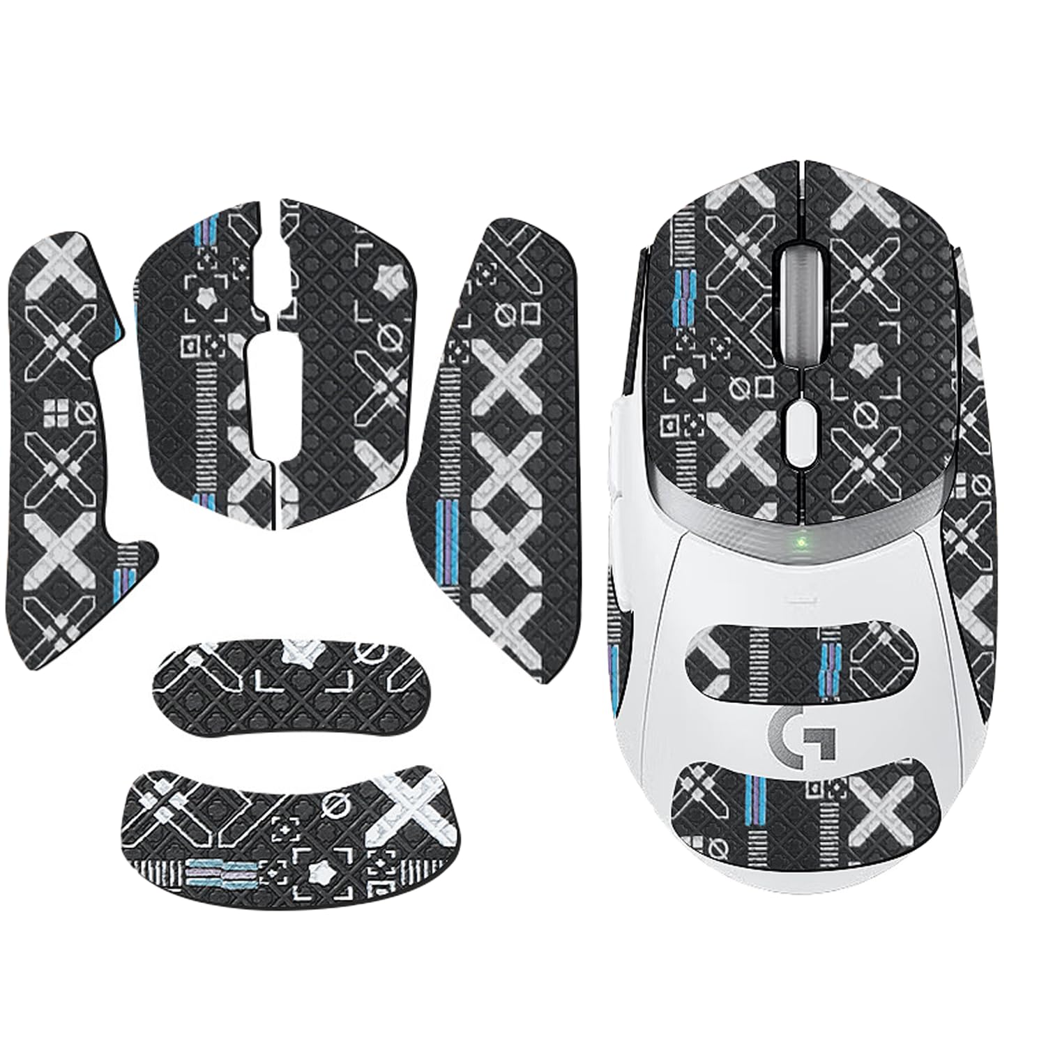 Amazon.com: NOUKAJU Mouse Grip Tape Full Coverage for Logitech G309 ...