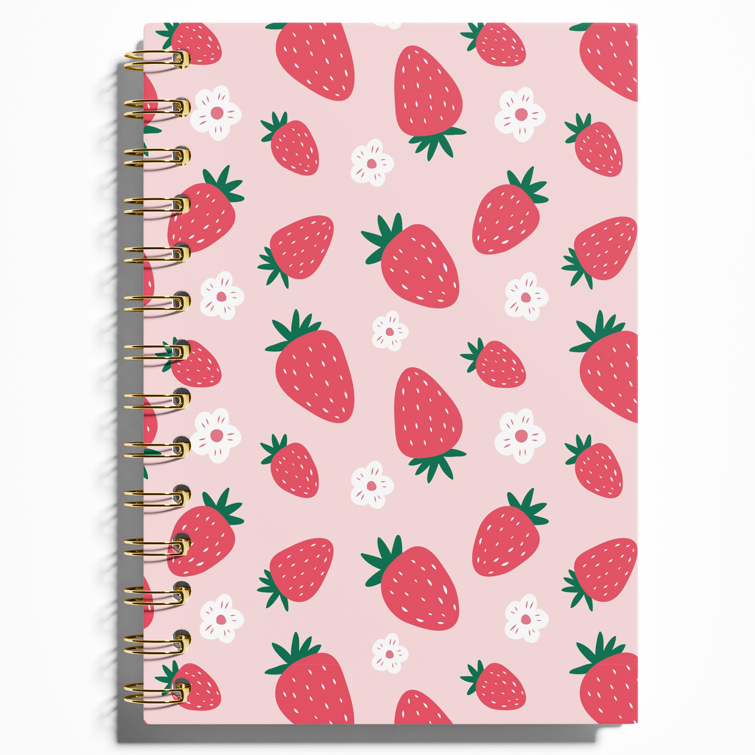 Amazon.com : WFSM Strawberry Notebook, Pink Strawberry Journal ...