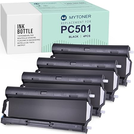 Amazon.com: myCartridge 2 Pack PC501 Compatible with Brother Fax ...