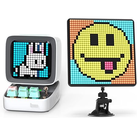 Amazon.com: Divoom Ditoo Pixel Art Gaming Portable Bluetooth Speaker ...