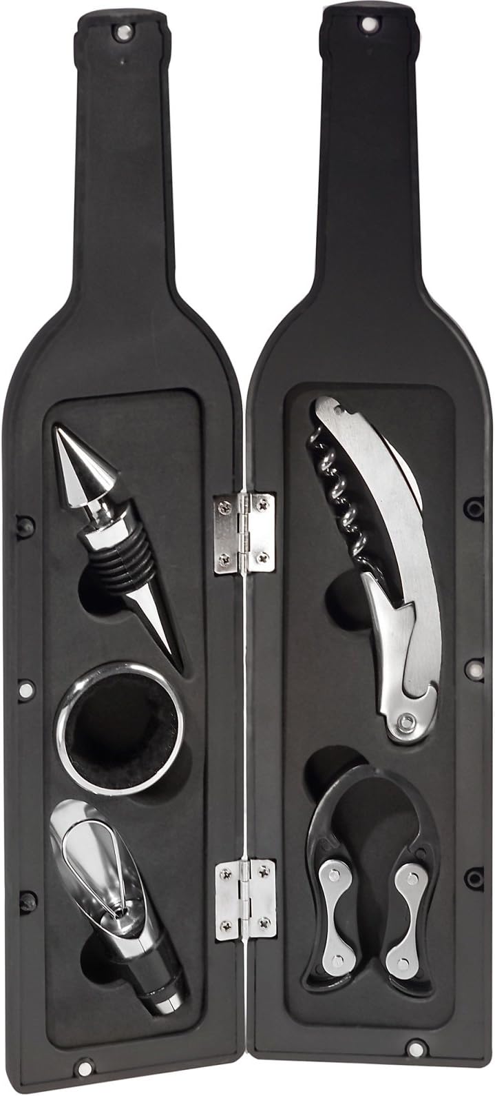 Amazon.com | Wine Opener Accessories Gift Set - 5 Pcs Wine Bottle ...
