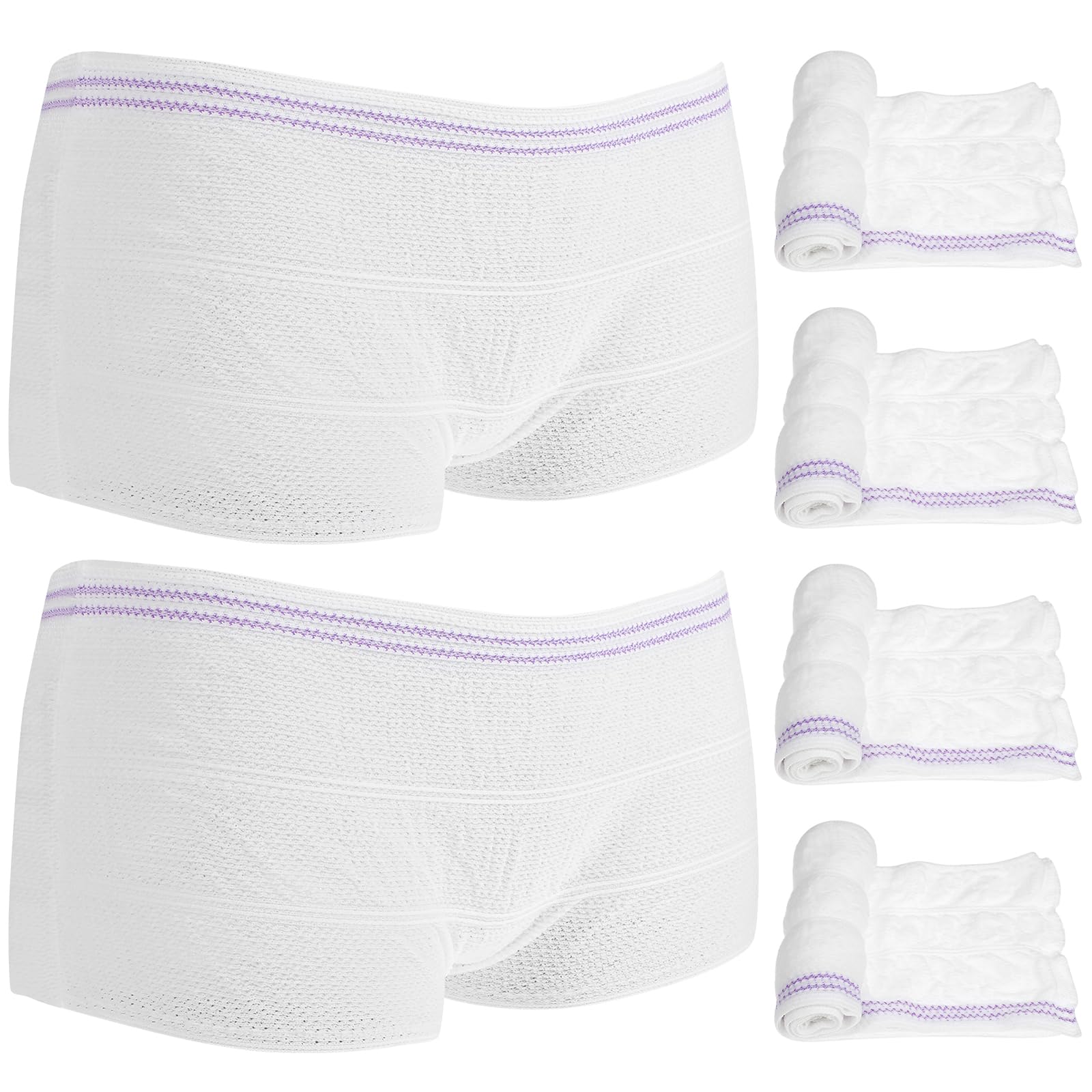 Artibetter 6pcs Fix Reusable Net Pants 6pcs Washable Mesh Pants ...