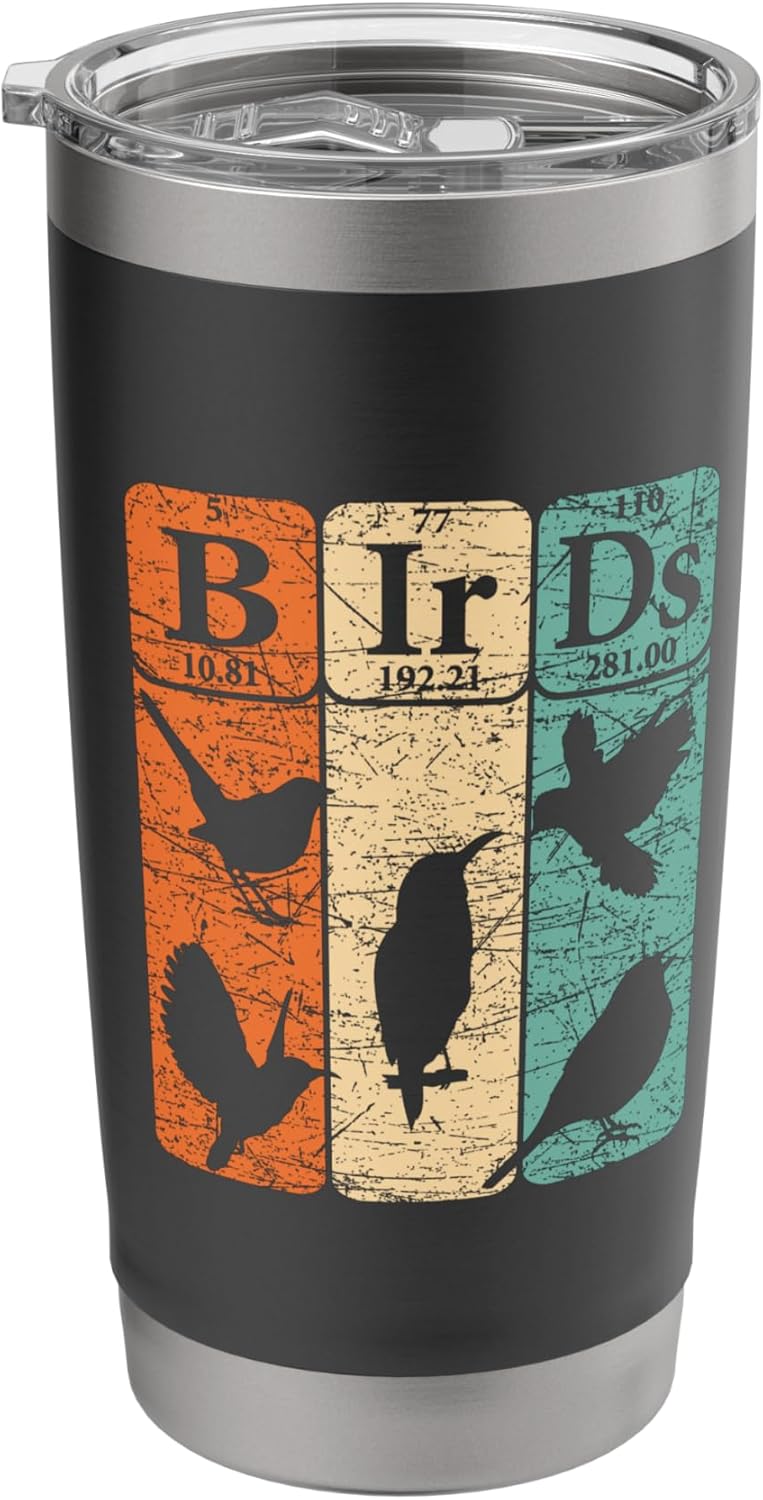 Amazon.com | Birds Periodic Table Elements Birdwatching Ornithology ...