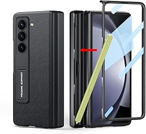 Amazon.com: Libeagle Compatible with Samsung Galaxy Z Fold 5 Case, Built in Hidden Fold 5 New ...