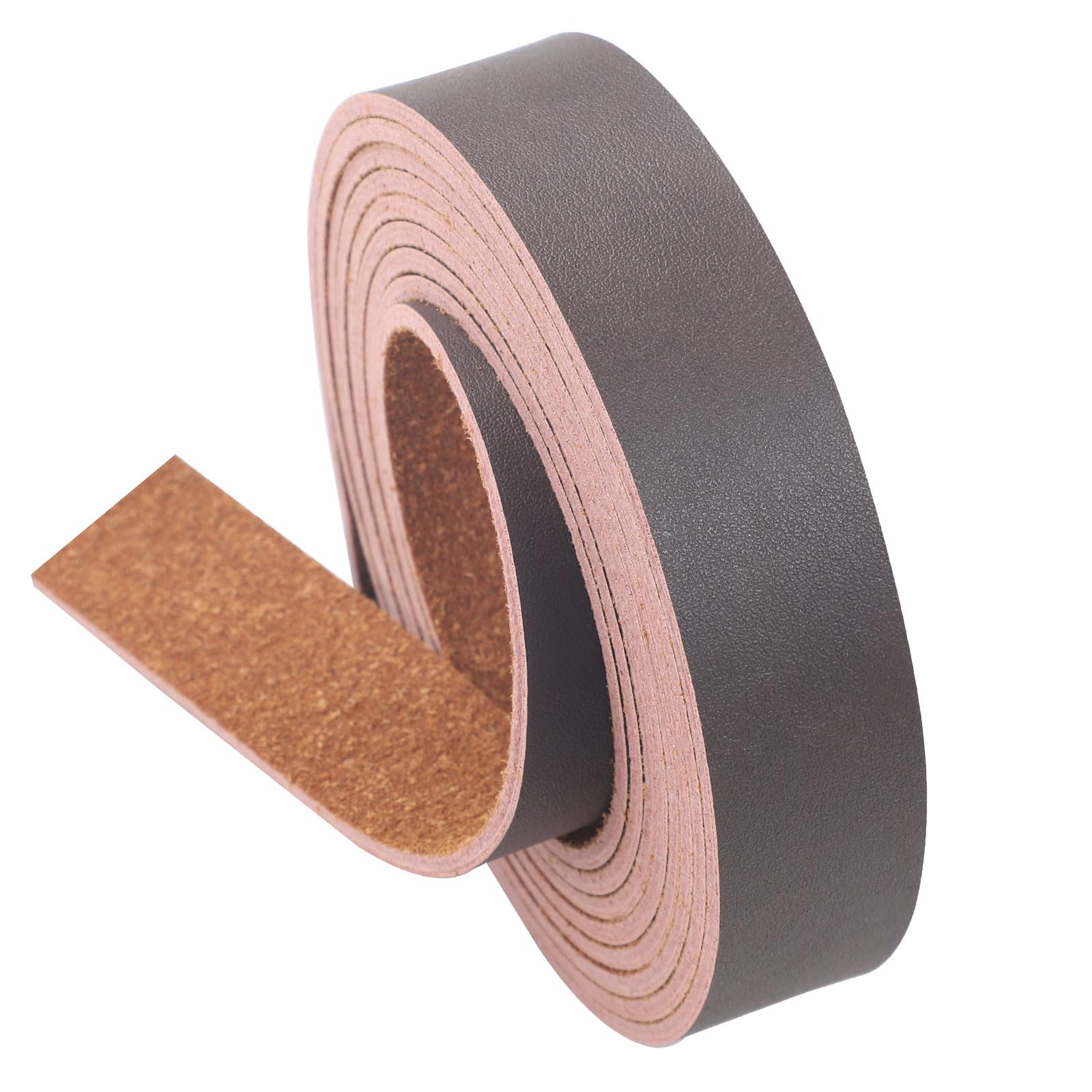 Amazon.com: Picheng Leather Strap 1 Inch Wide 100 Inches Long Leather ...