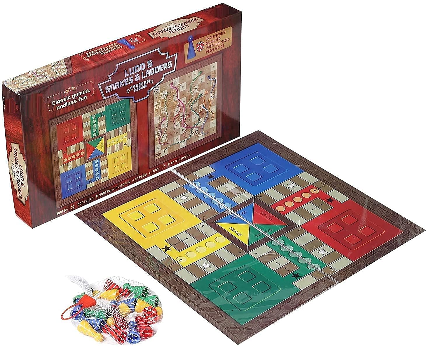 V E Board Games For Kids Ludo Snake And Ladder | Desertcart Sri Lanka