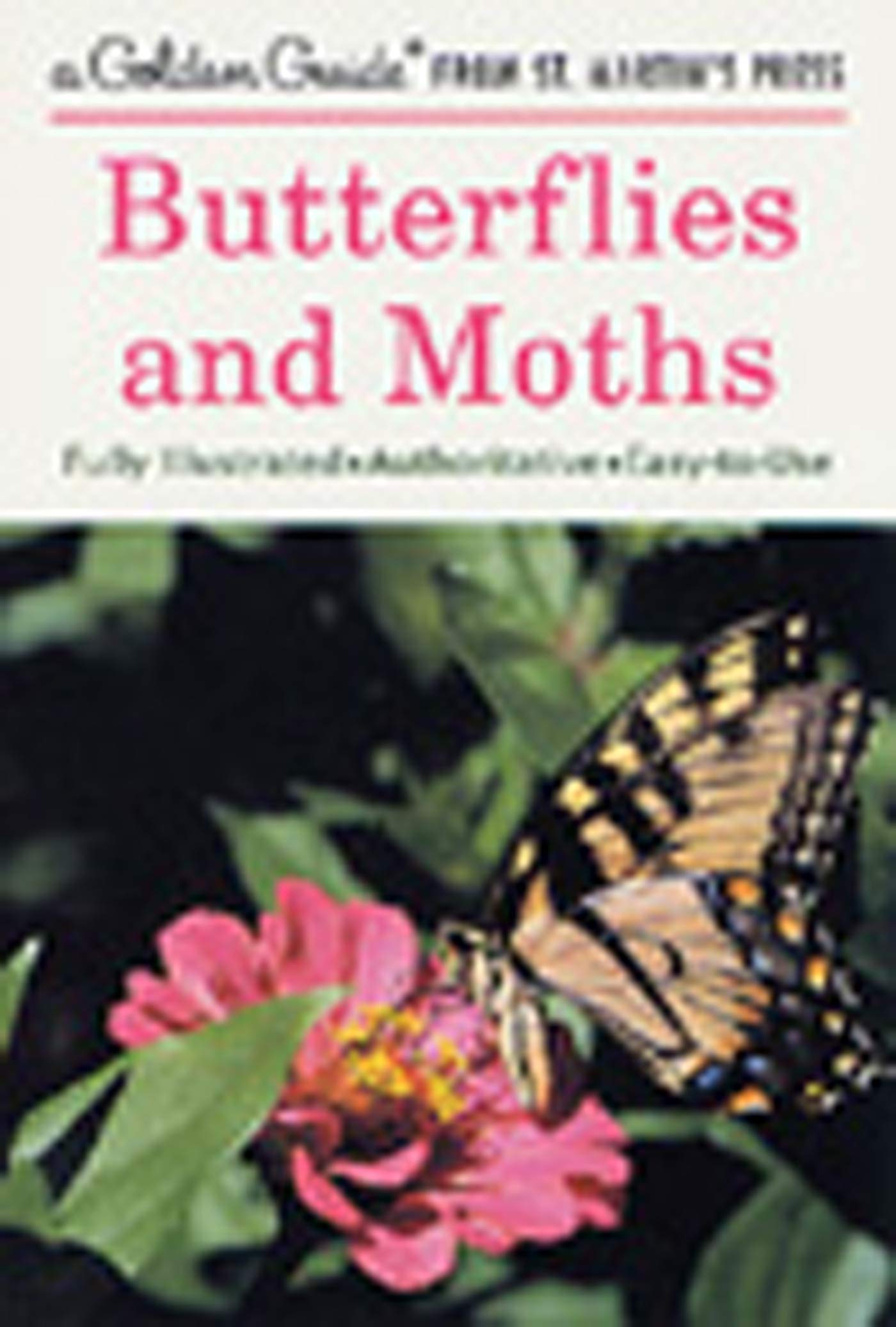 Golden Guide 160 Pages Paperback Field Guide to Butterflies and Moths ...