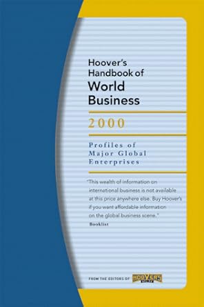 Amazon | Hoover's Handbook of World Business | Hoover, Gary ...