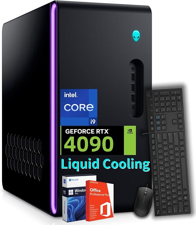 Amazon.com: Alienware Aurora R16 Gaming PC Desktop, NVIDIA RTX 4090 ...