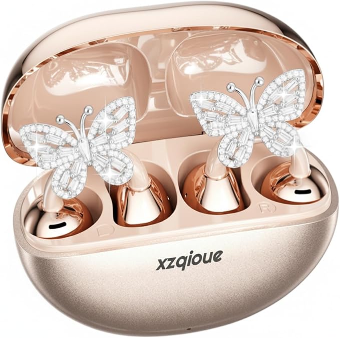 Amazon.com: Jewelry-Inspired Clip On Earbuds,Comfortable Fit Open Ear ...