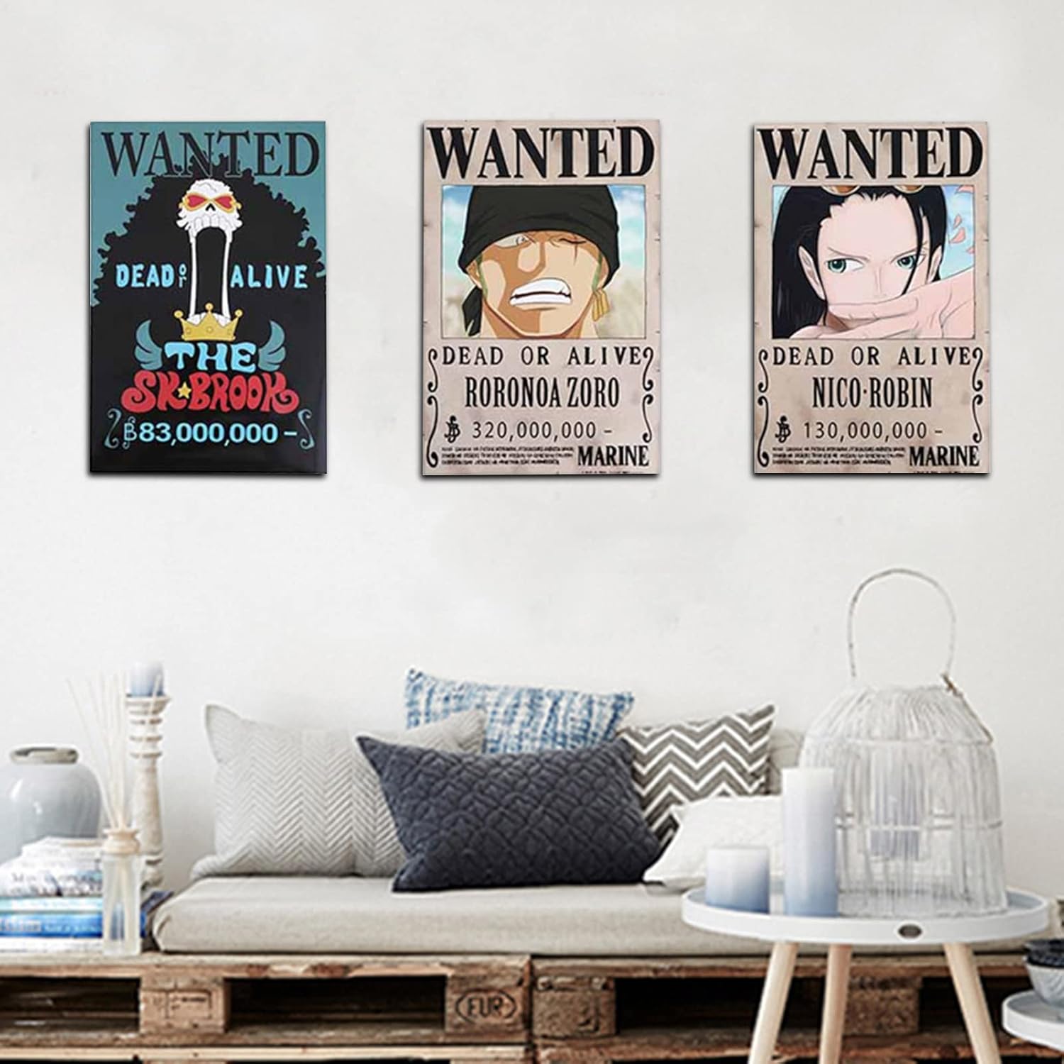 Buy ZOA Anime Flag Pirate Legion Flag, Bedroom Living Room Wall Decor ...