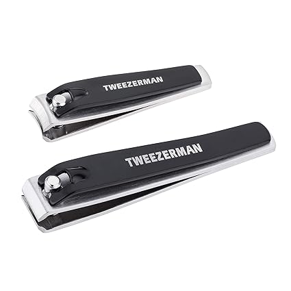 Amazon.com : Tweezerman Stainless Steel Nail Combo Set with Fingernail ...