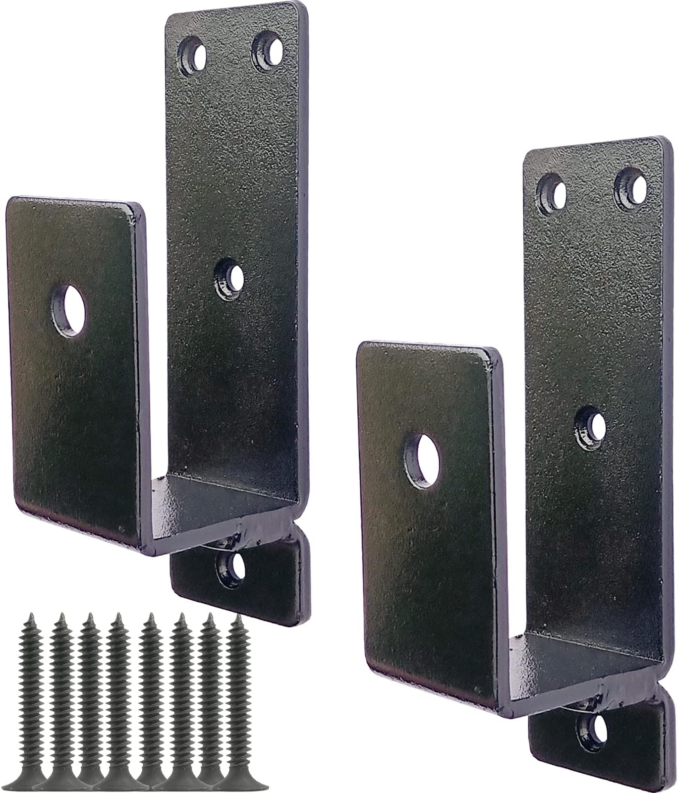 Amazon.com: SKYSEN 2x4 Door Barricade Brackets - Perfect Fit for 2x4 ...