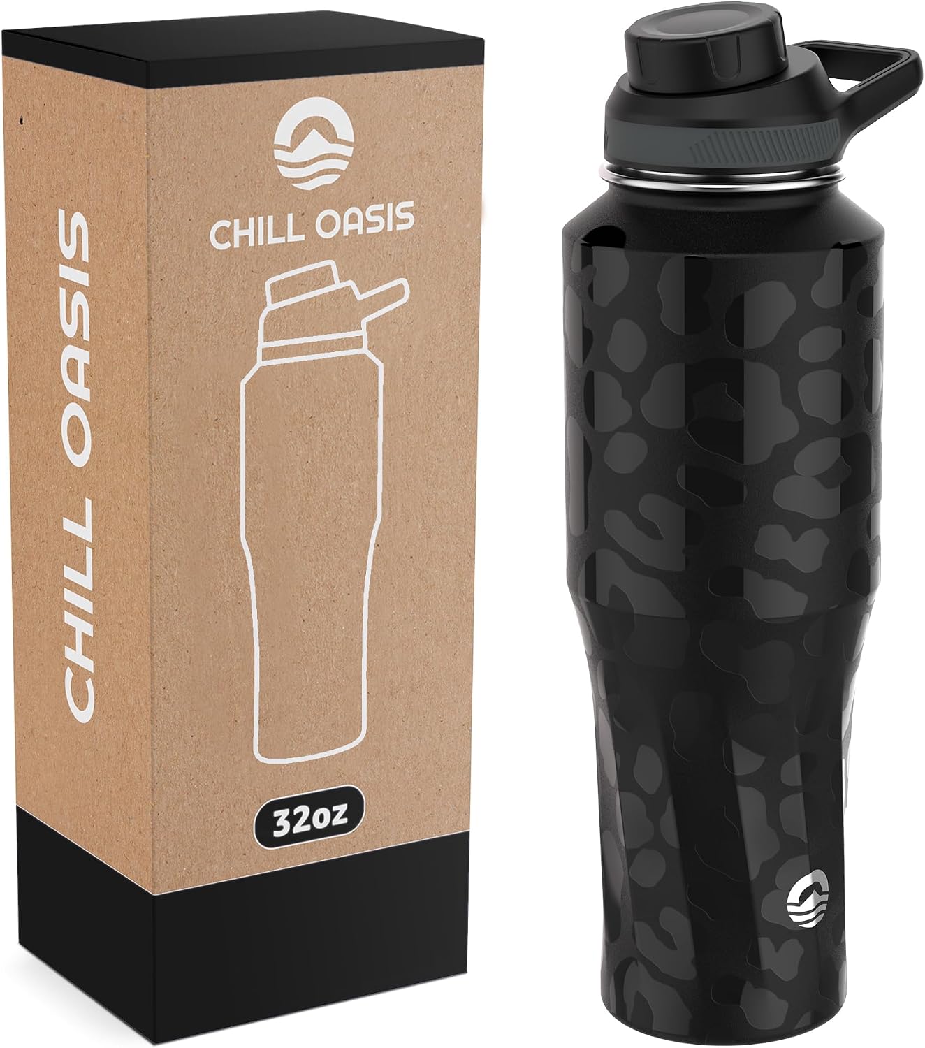 Amazon.com: Chill Oasis Water Bottle | Compatible With Popular Flavor ...