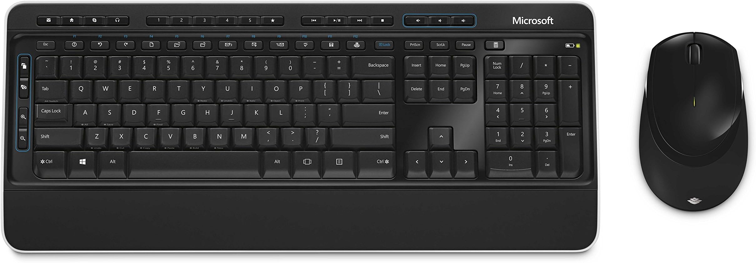Amazon.com: Amazon Basics Full-Sized Wireless Computer Keyboard and ...