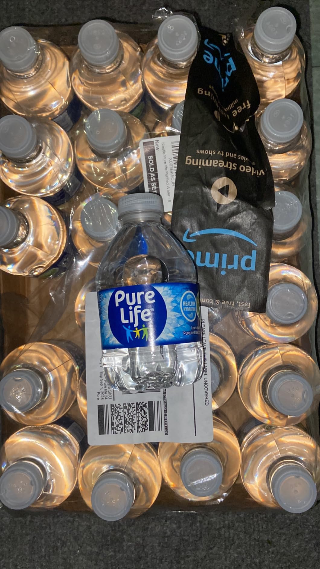 $5/mo - Finance Water Bottles 24 Pack - Pure Life Water, Nestle Water ...