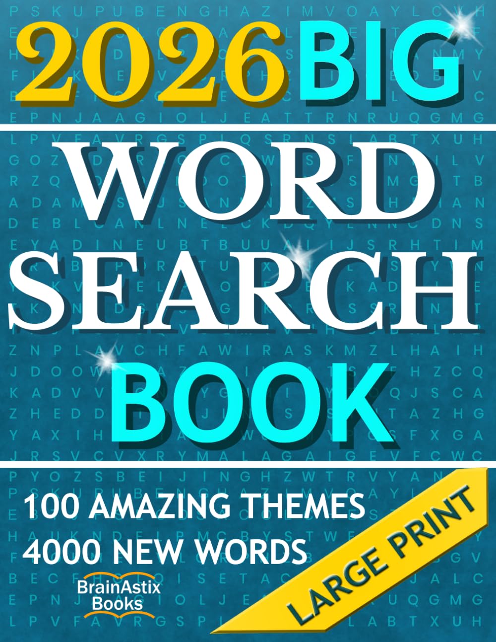 Big Word Search Book: Satisfying, Word Find Puzzle Book for Adults ...