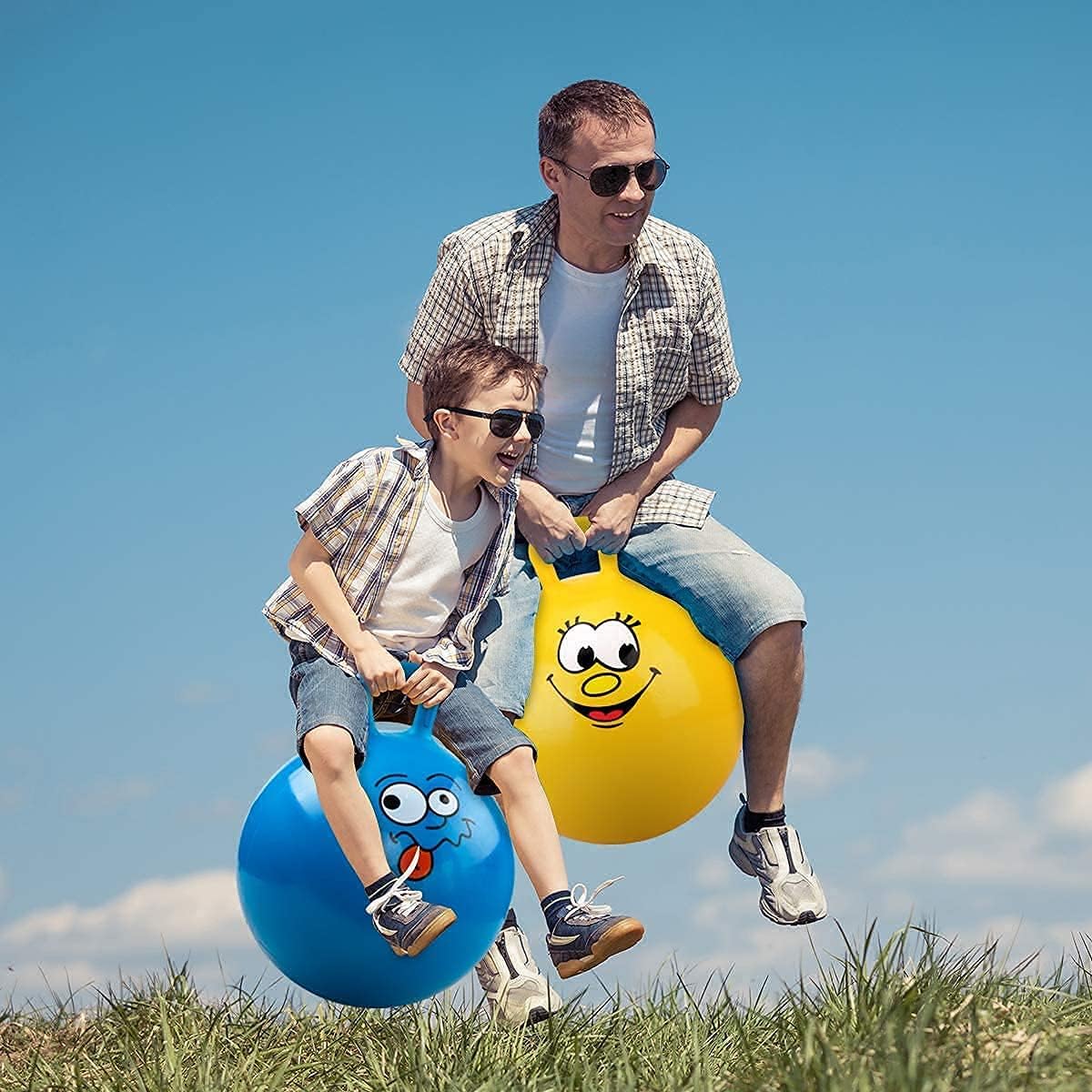 Homaxa Hopper Ball for Kids| Hippity Hop | Jumping Hopping Therapy Ball ...