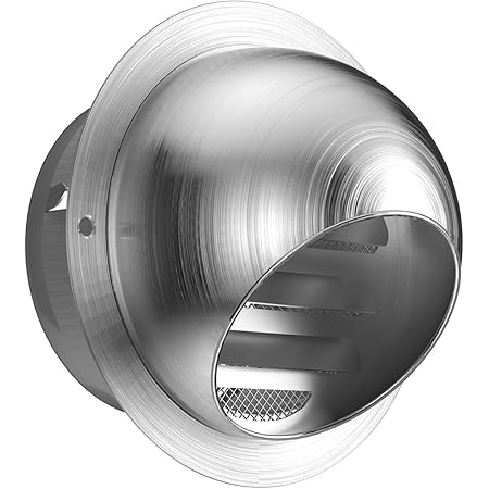 Amazon.com: ClassicMart 4 Inch 304 Stainless Steel Round Exhaust Grille ...