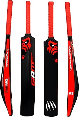Lycan Monster Heavy Duty Plastic Cricket Bat,Full Size (34” X 4.5 ...