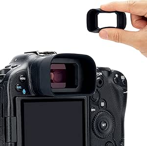 generic Soft Camera Eyecup Eyepiece Viewfinder Protector for Canon EOS R3, Replaces Canon ER-h ...