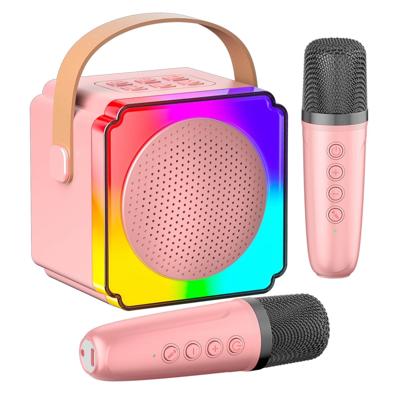 Amazon.com: Mini Karaoke Machine for Kids - Portable Bluetooth Speaker ...