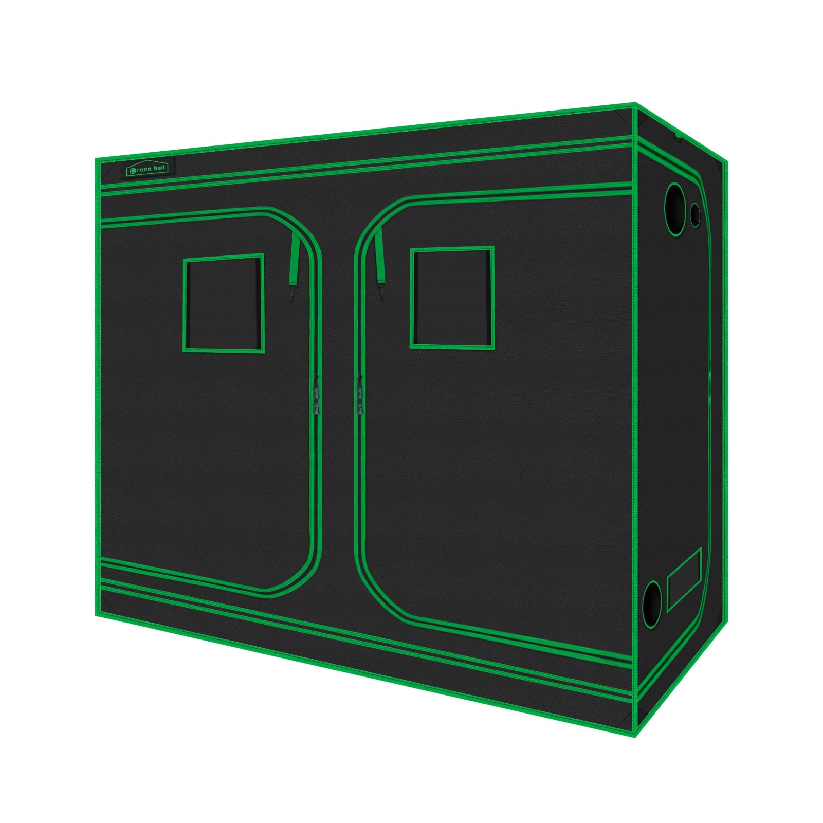 Amazon.com: Green hut Grow Tent 96"x48"x78" 600D Mylar Hydroponic ...