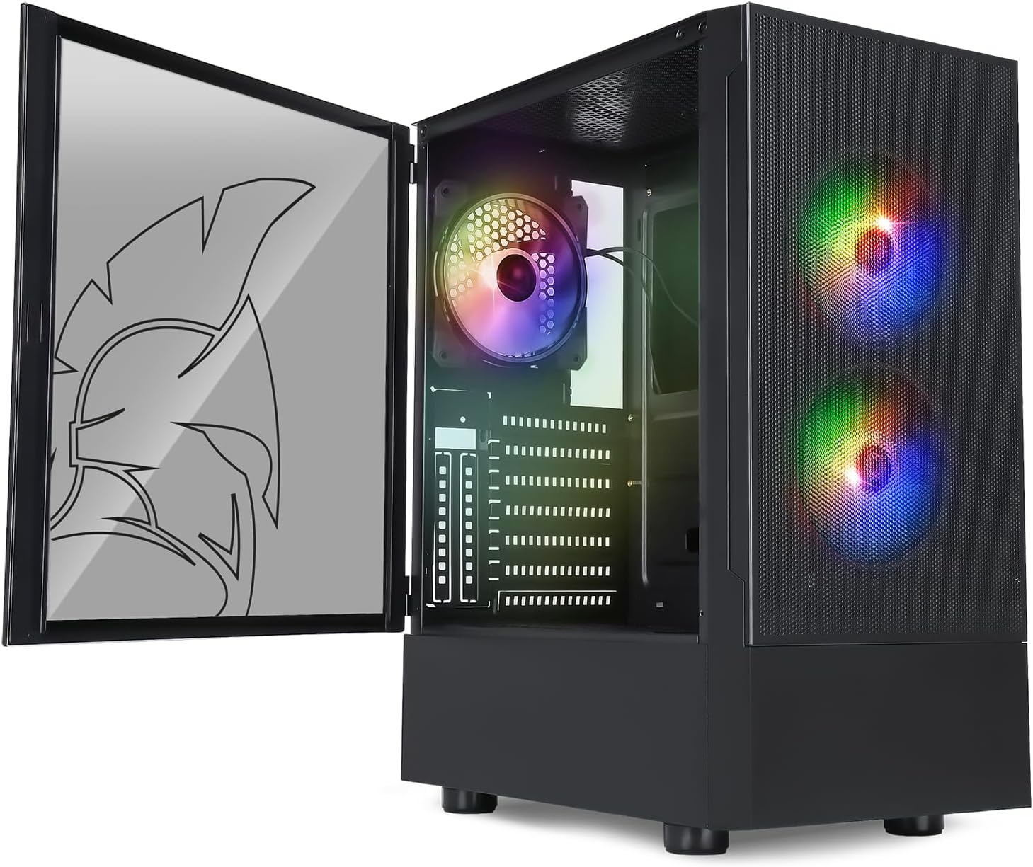 EMPIRE GAMING - Case PC Gaming Sapphire - ARGB Media Tower ATX/Micro ...