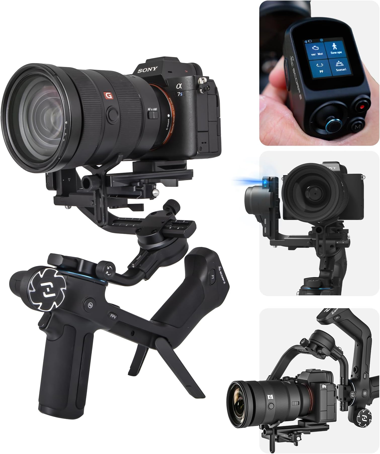 Amazon.com : DJI RSC 2 Combo - 3-Axis Gimbal Stabilizer for DSLR and ...