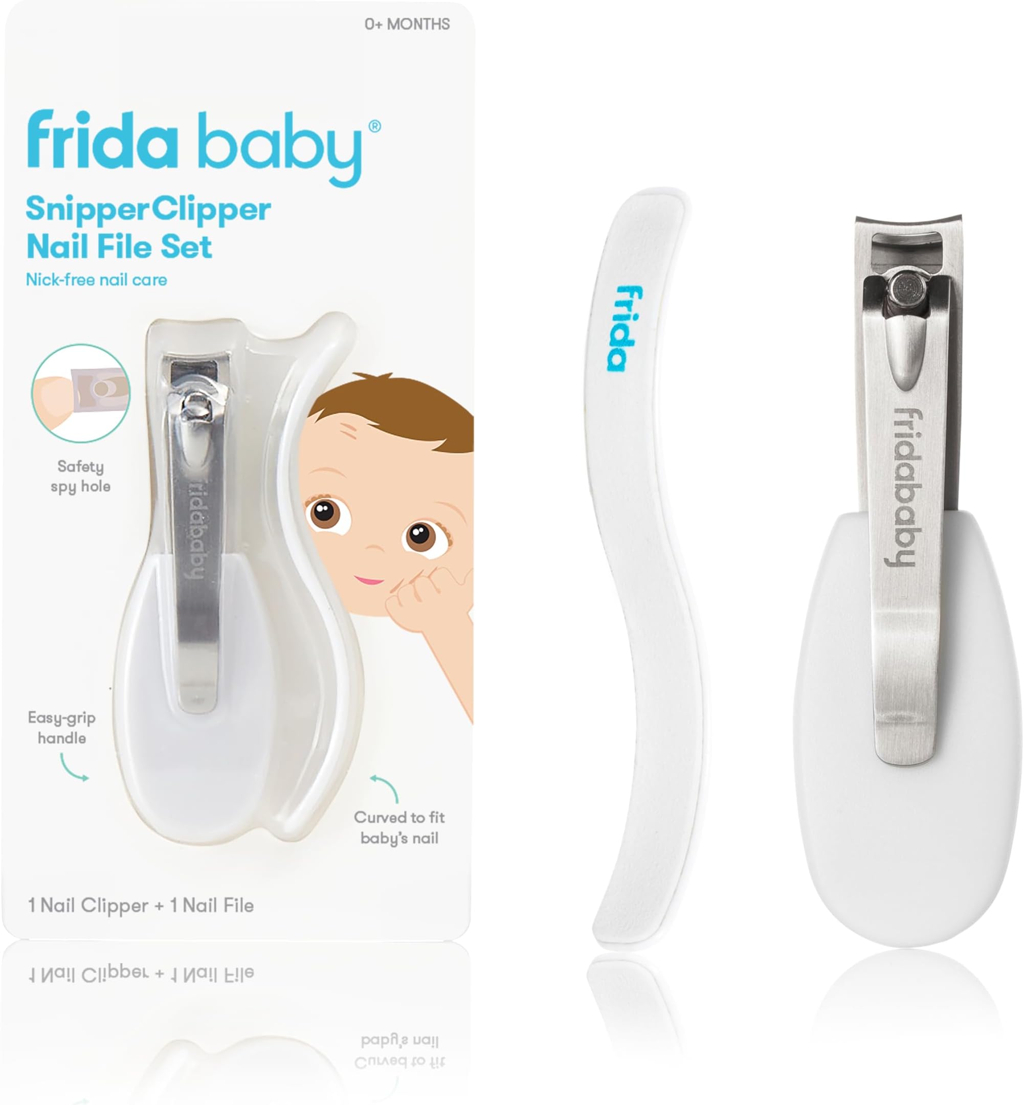 Amazon.com : Frida Baby Electric Nail Trimmer, Safe & Easy Electric ...