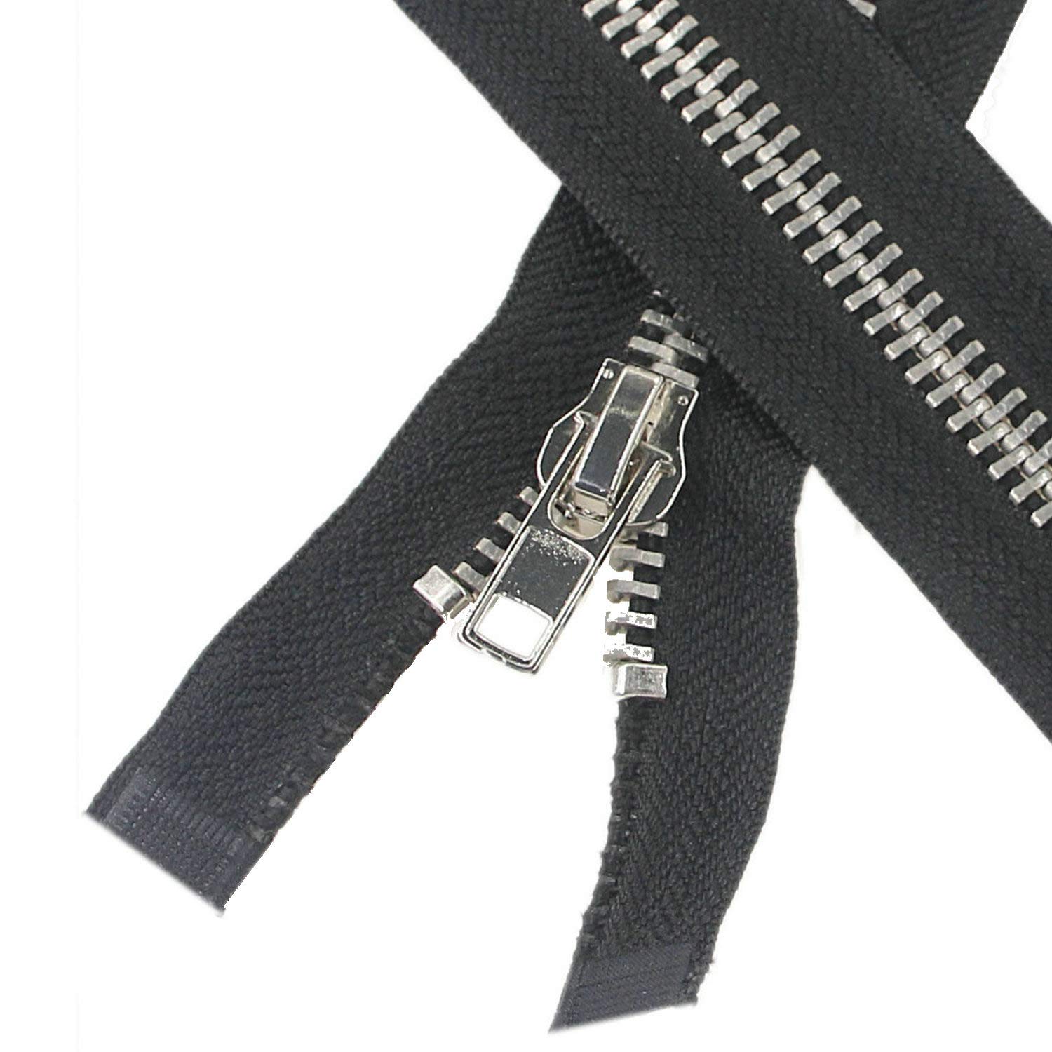 Amazon.com: Leekayer #8 22 Inch Zippers for Jackets Sewing Coats Crafts ...