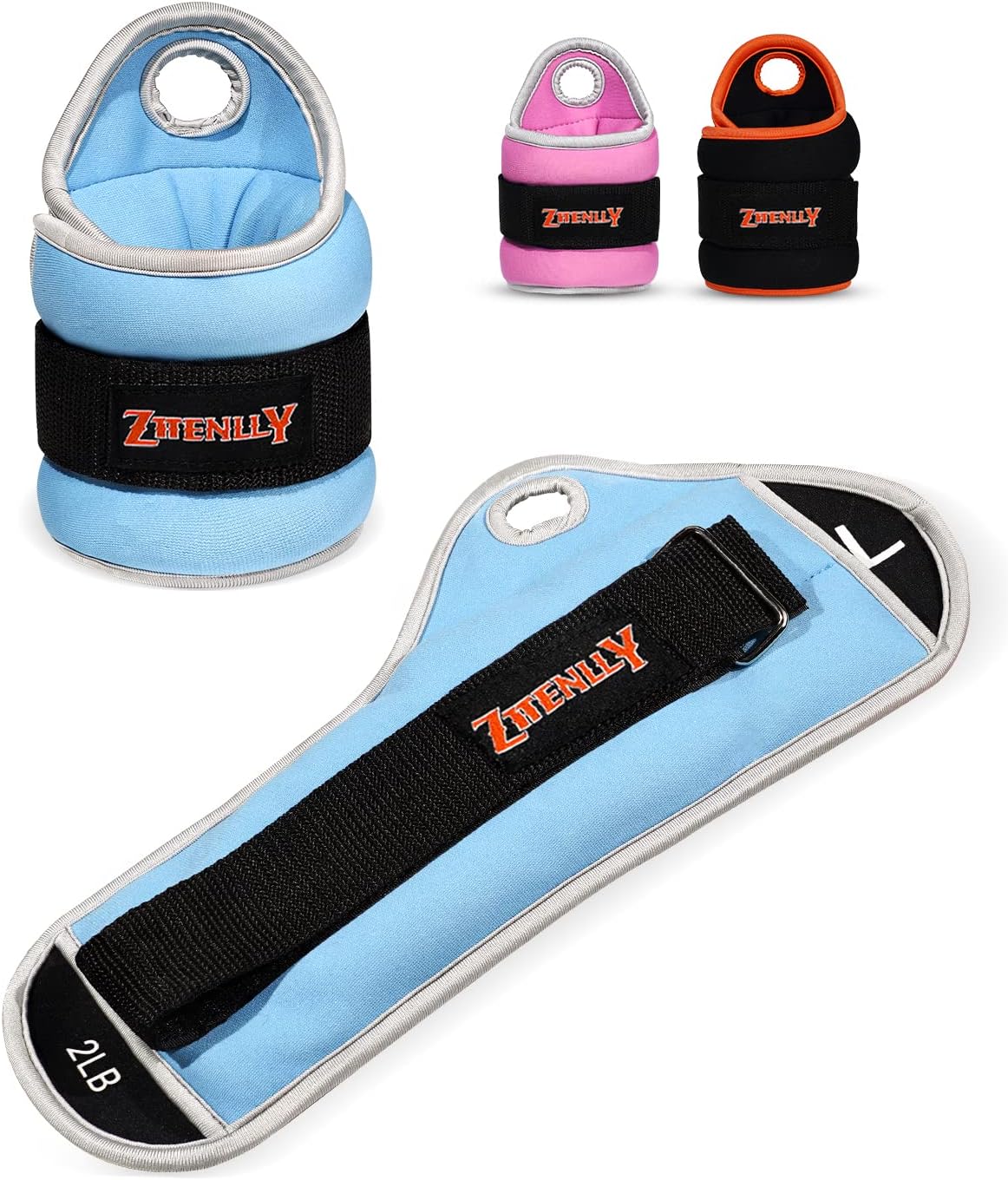Amazon.com: ZTTENLLY Wrist Weights Sets - Adjustable Size - Thumblock ...
