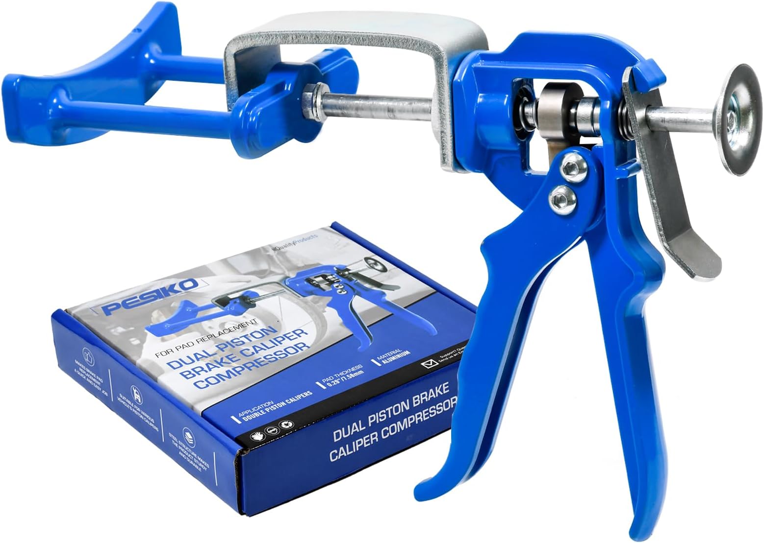 Amazon.com: PESIKO 25750 Dual Disc Brake Caliper Compressor Brake ...